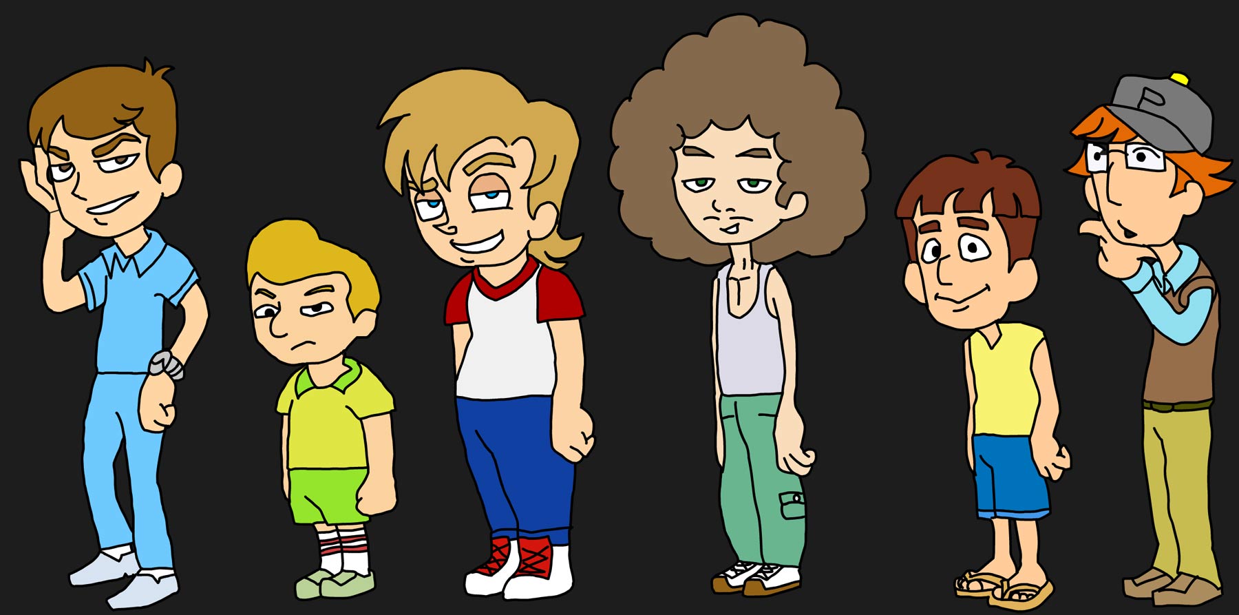 The Pilot Characters